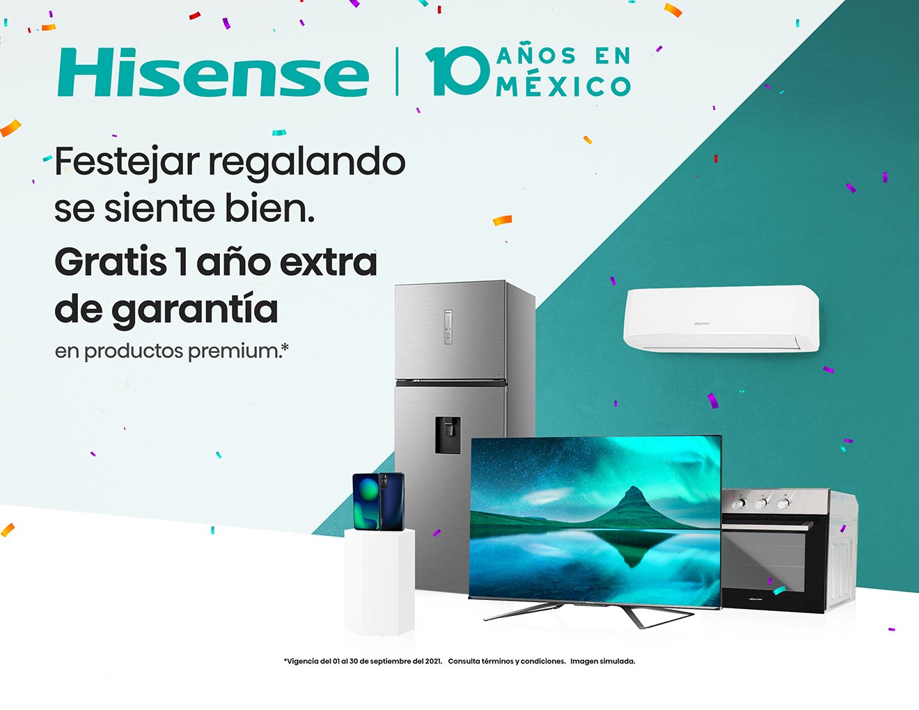 Hisense festeja 10 años en México siendo ya la marca #3 en televisores ...