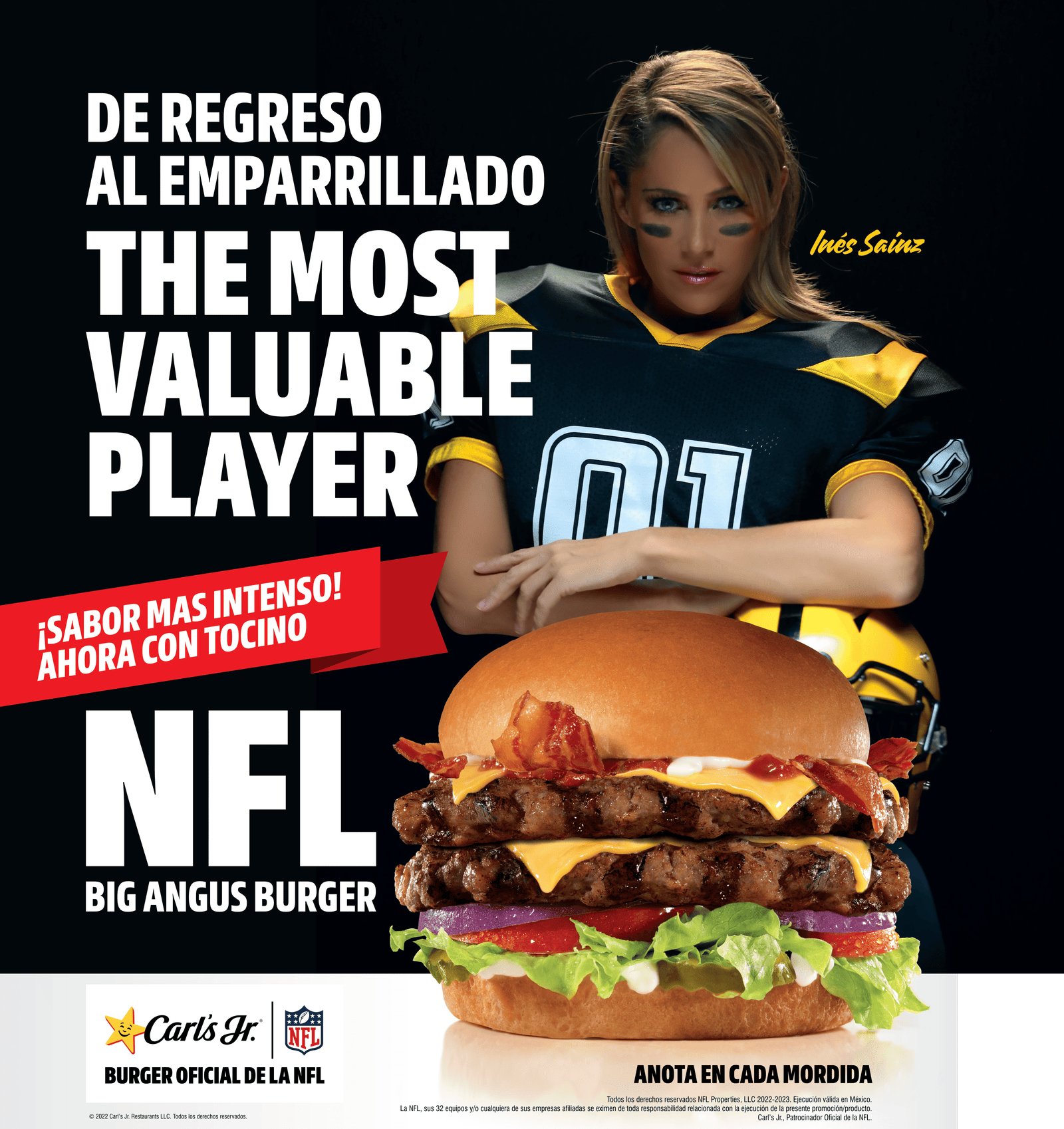 Carl´s Jr. Regresa la NFL Big Angus Burger de Carl’s Jr. - MNI NOTICIAS