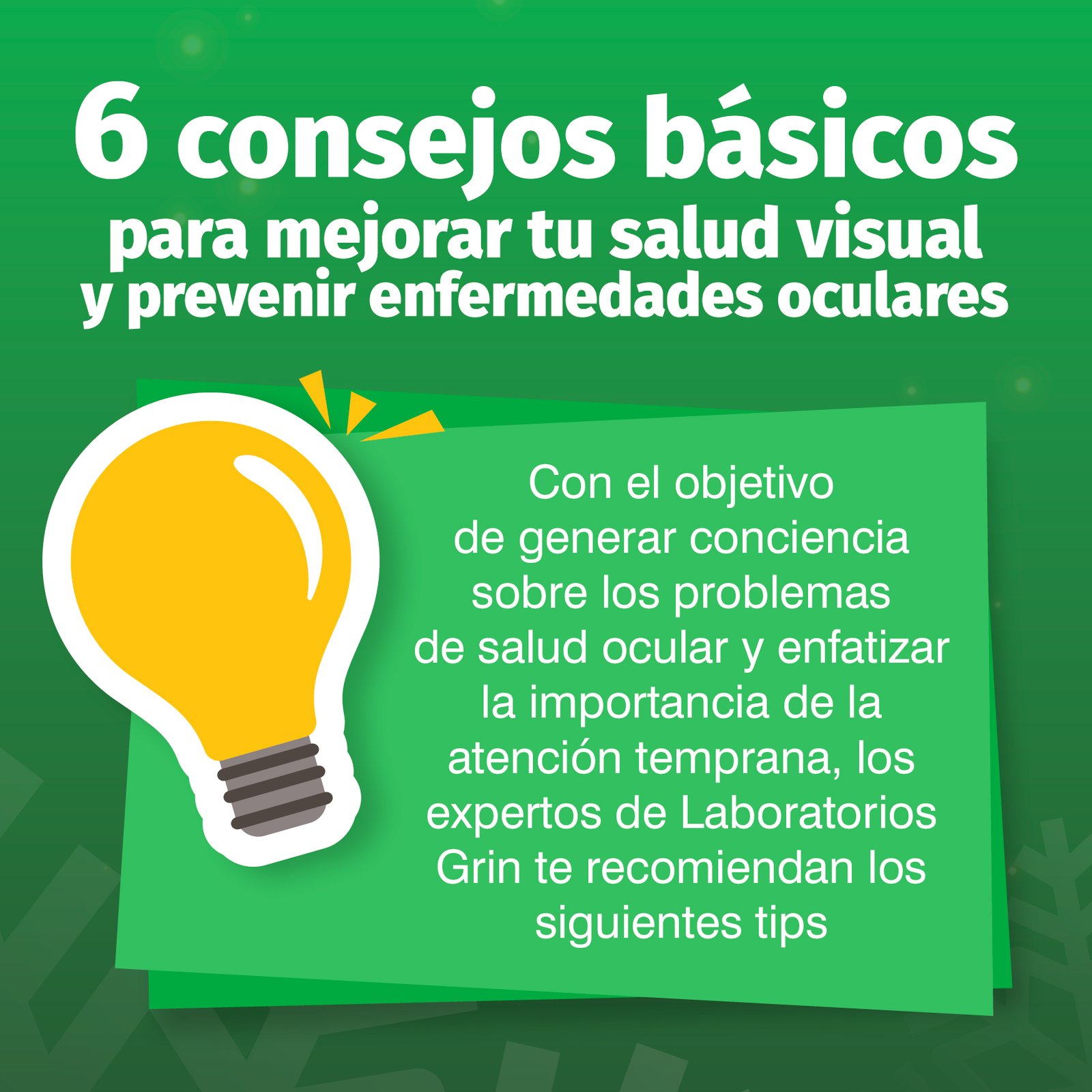 UN PROPÓSITO DE AÑO NUEVO: CUIDAR TU SALUD VISUAL - MNI NOTICIAS