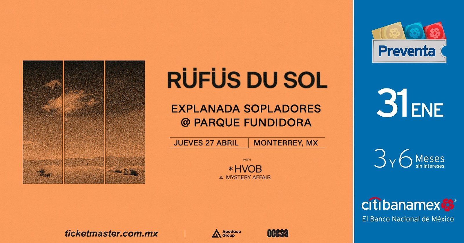 ¡RÜFÜS DU SOL llega a Monterrey este 2023 para deslumbrar con su ...