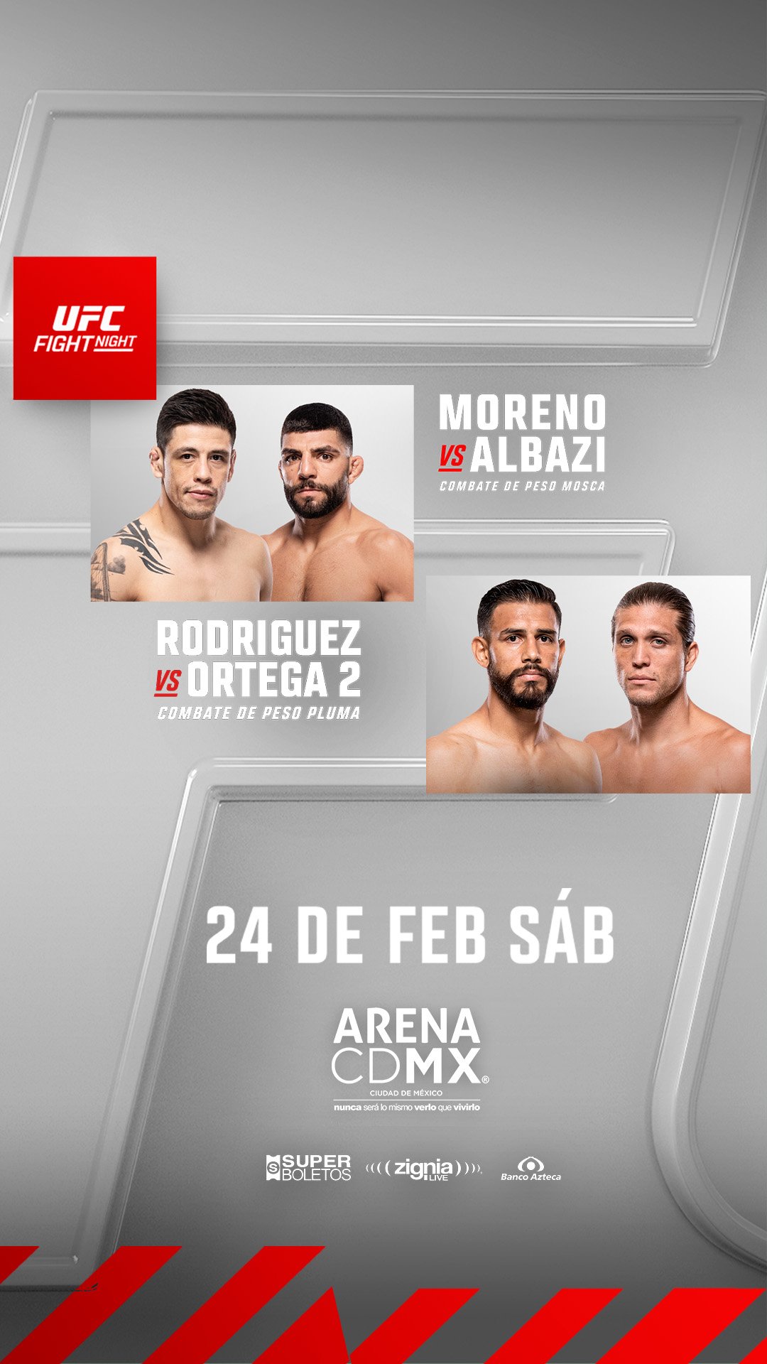 Ya a la venta los boletos para UFC en la Arena CDMX - MNI NOTICIAS