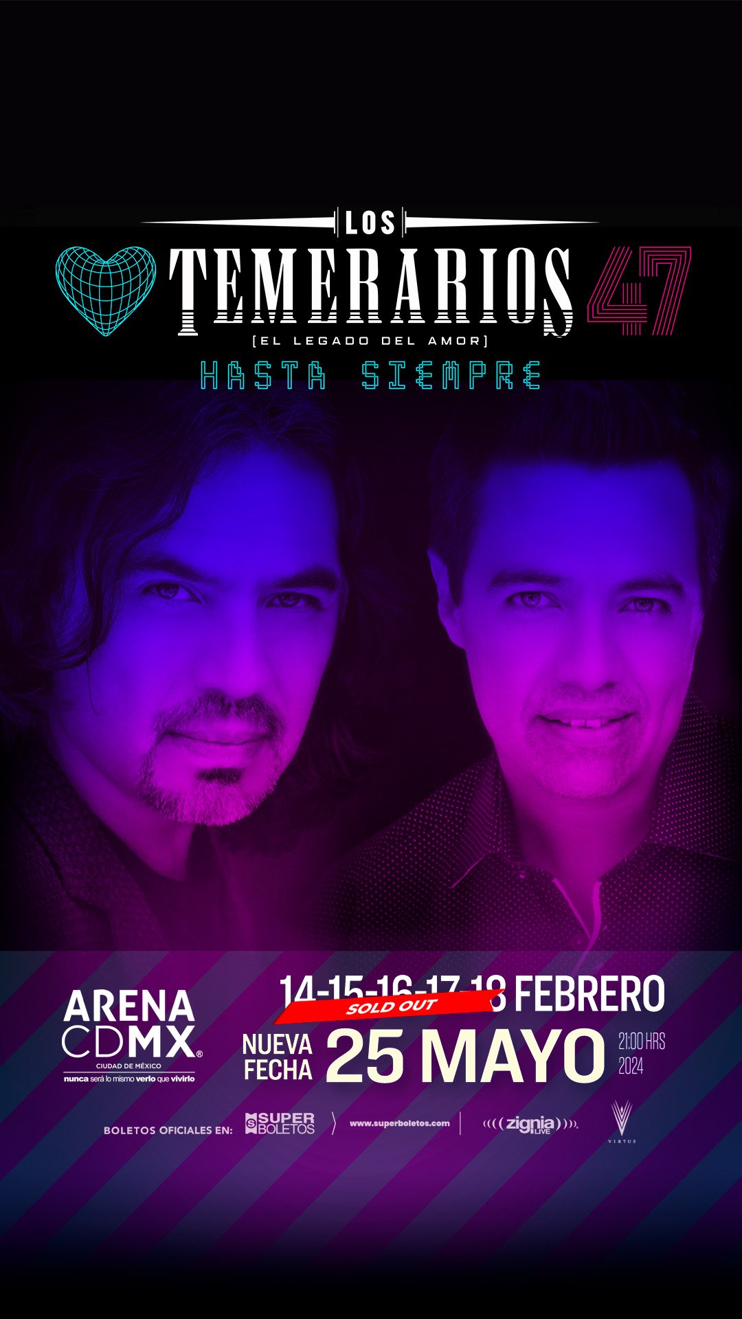 Los Temerarios abren nueva fecha - MNI NOTICIAS Los Temerarios abren nueva fecha - MNI NOTICIAS