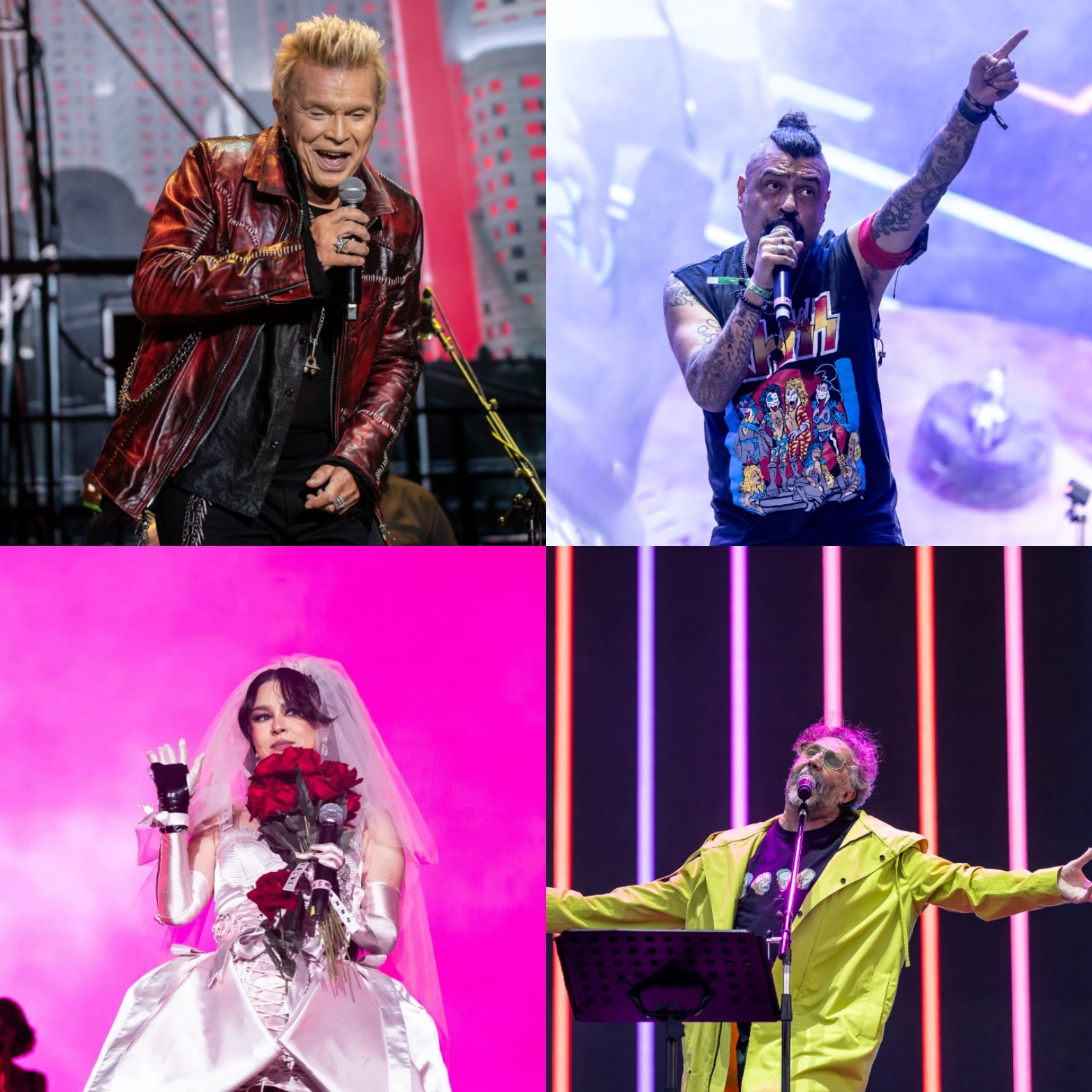 Billy Idol, Belanova, Fito Páez y Panteón Rococó atrapan la atención en ...