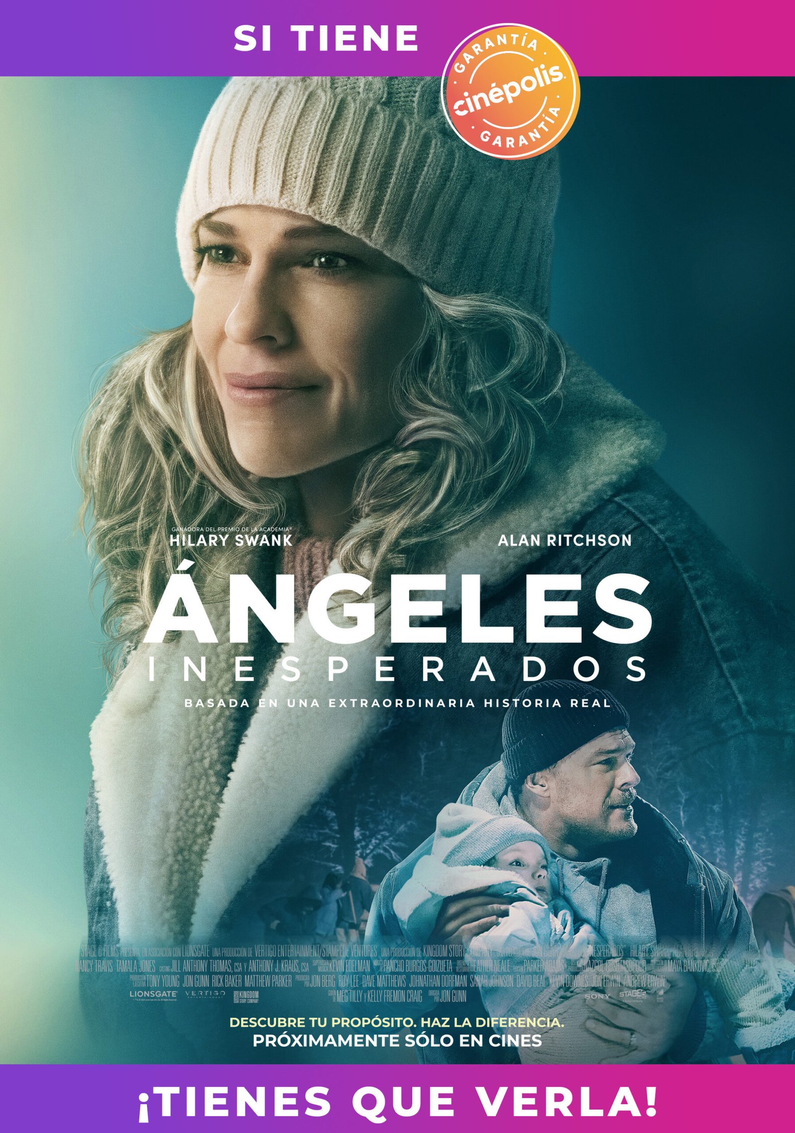 Ángeles Inesperados, protagonizada por Hilary Swank llega con Garantía Cinépolis - MNI NOTICIAS