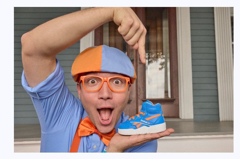 Blippi celebra sus 10 años con una nueva colaboración con Reebok - MNI ...