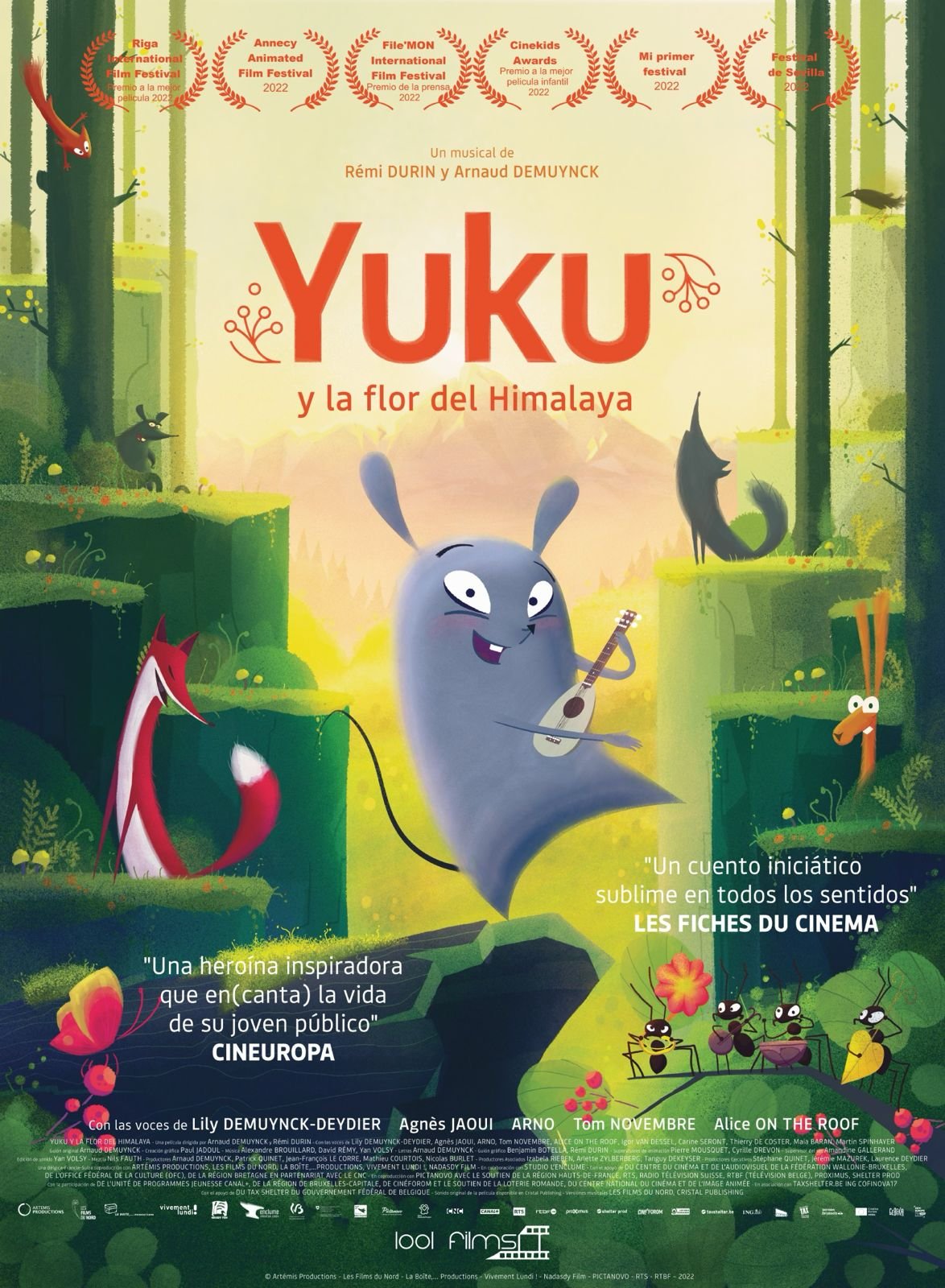 La entrañable película animada “Yuku y la flor del Himalaya” se ...