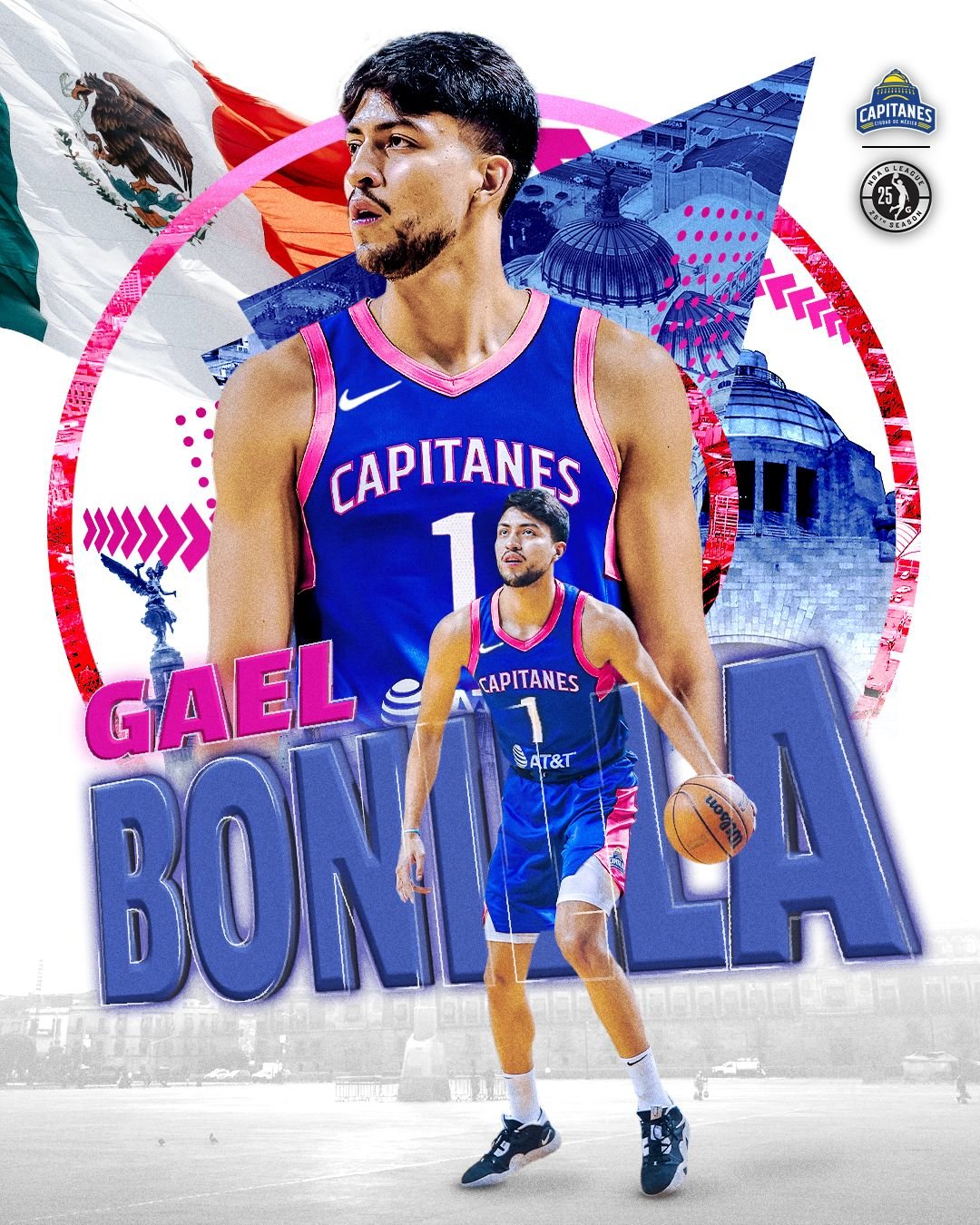 GAEL BONILLA REGRESA A CAPITANES PARA LA TEMPORADA 2025–2026 - MNI NOTICIAS