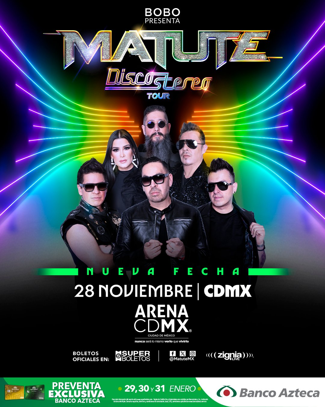 MATUTE regresa con Disco Stereo Tour a la Arena CDMX - MNI NOTICIAS